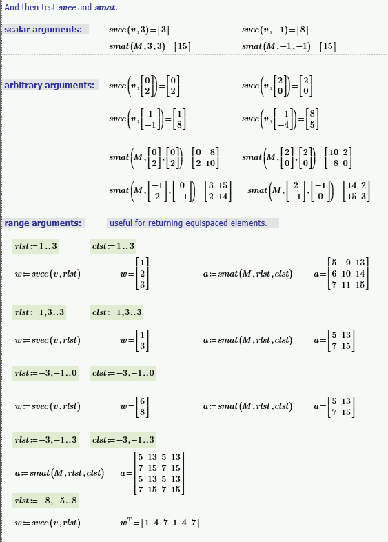 Range Arguments Are Partially Back In Mathcad Prim Ptc Community