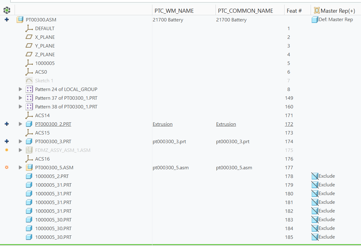 Solved: Retrieve PTC Common name without full assembly in ... - PTC ...