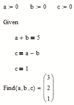 Solved: Solve block not working mathcad 15 - PTC Community
