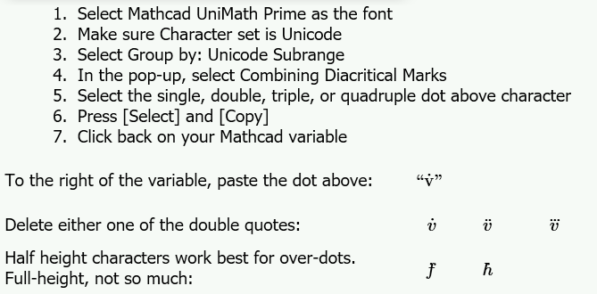 Solved: Mathcad Prime 8.0.0.0 Symbols - PTC Community