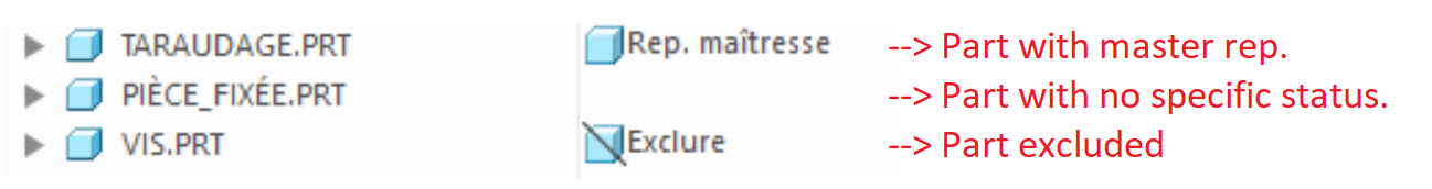 Mapkey Toggle Representation of a part (Exclude / ... - PTC Community