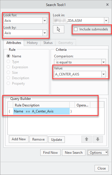 Solved: Query Rules to create Interface to Geometry based ... - PTC Community