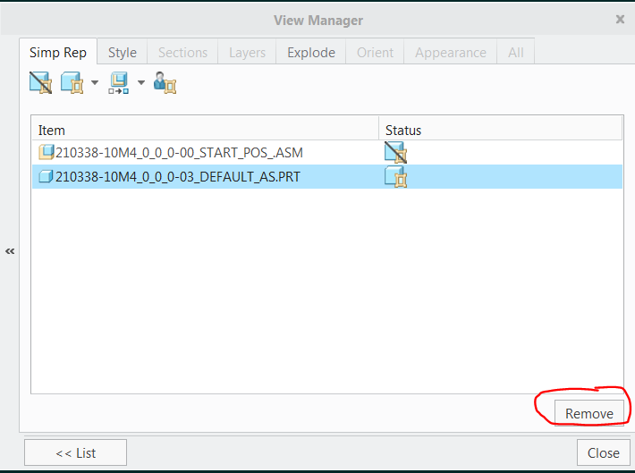 Mapkey Toggle Representation of a part (Exclude / ... - PTC Community