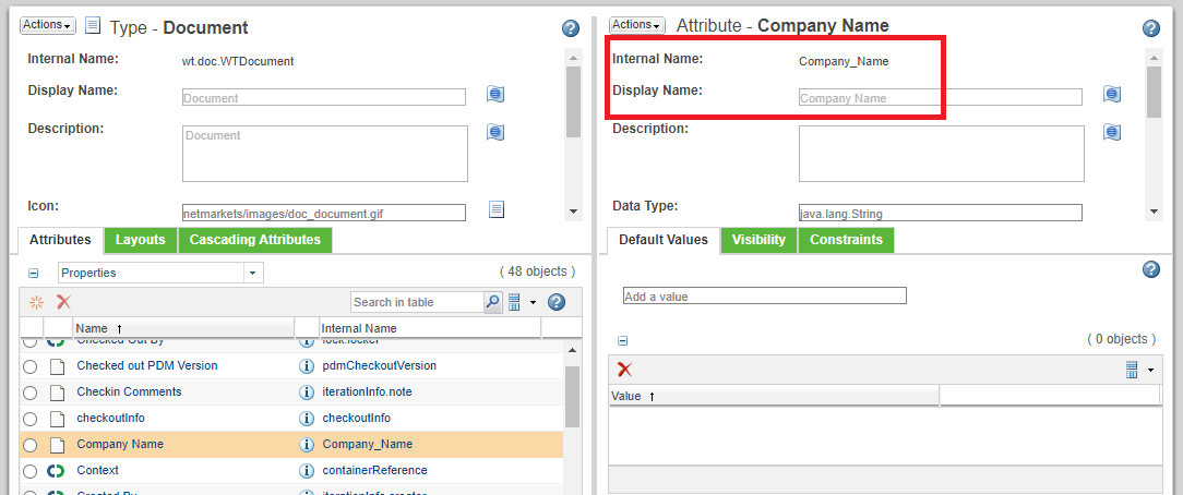 Solved: API to get display name for attributes? - PTC Community