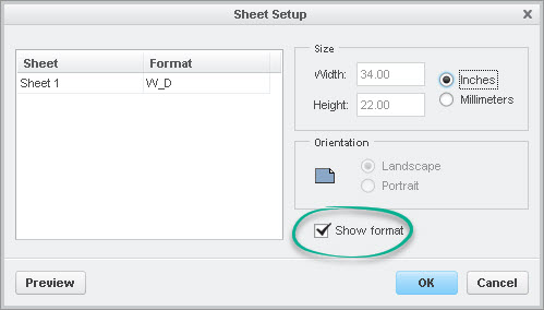 Default drawing formats/templates - PTC Community