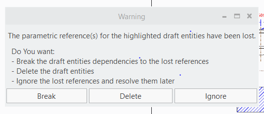 How to avoid Warning Messages - PTC Community