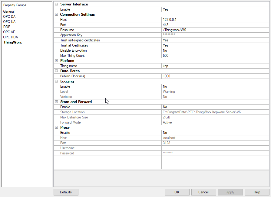Solved: Connection to ThingWorx failed. could not initial... - PTC ...