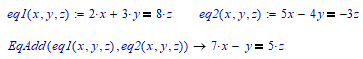 Solved: mathcad adding two equations with one variable - PTC Community