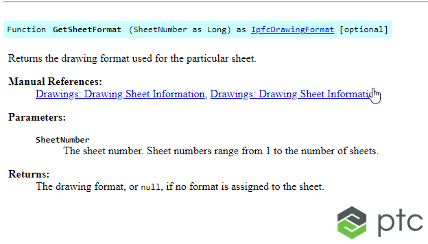 Error Getting Sheet Format By Excel Vba Ptc Community