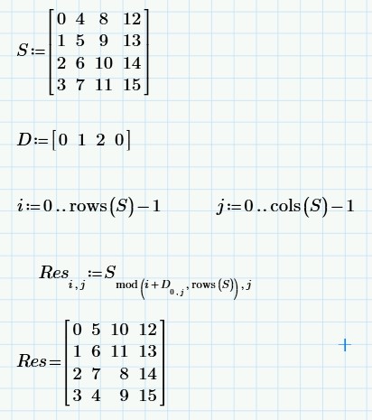 Solved: Shifting Matrix/Vector in Mathcad - PTC Community
