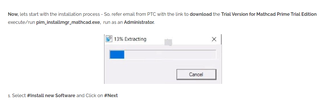 Installation fail - PTC Community