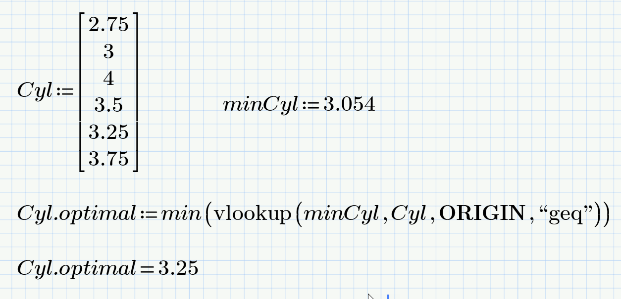 Solved: MathCAD function question - PTC Community