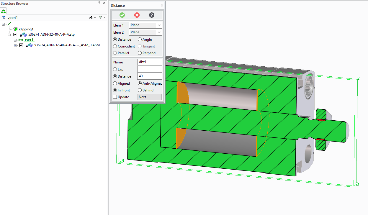 Limiting distance in advanced design. - PTC Community
