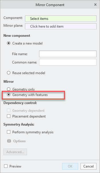 Solved: Model-Based Definition with mirrored parts - PTC Community