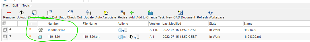 Create new WTPart from CAD user can't changed numb... - PTC Community