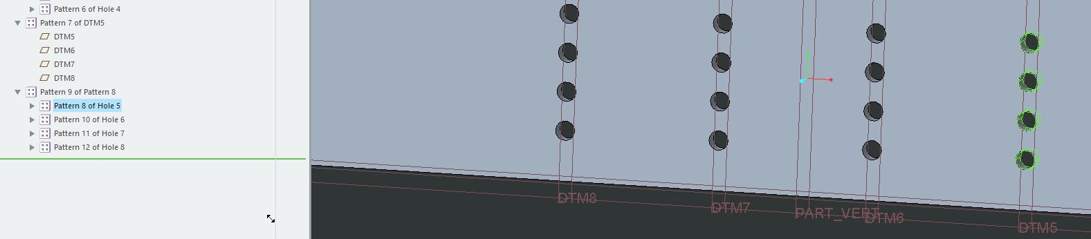 Solved Bug Related To Assembly Reference Pattern Both And Ptc Community