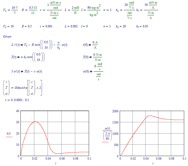 Solved: ODESolve with a limit - PTC Community