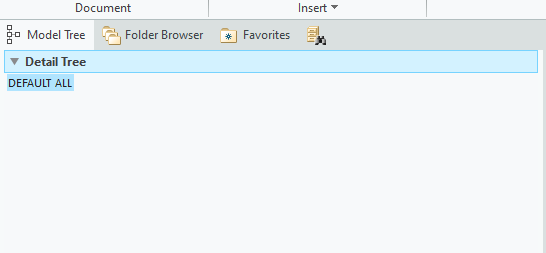 Solved: Drawing Tree Disappearing - CREO 7 - PTC Community