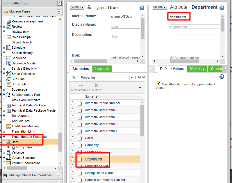 How do I show "user attributes" in primary attribu... - PTC Community