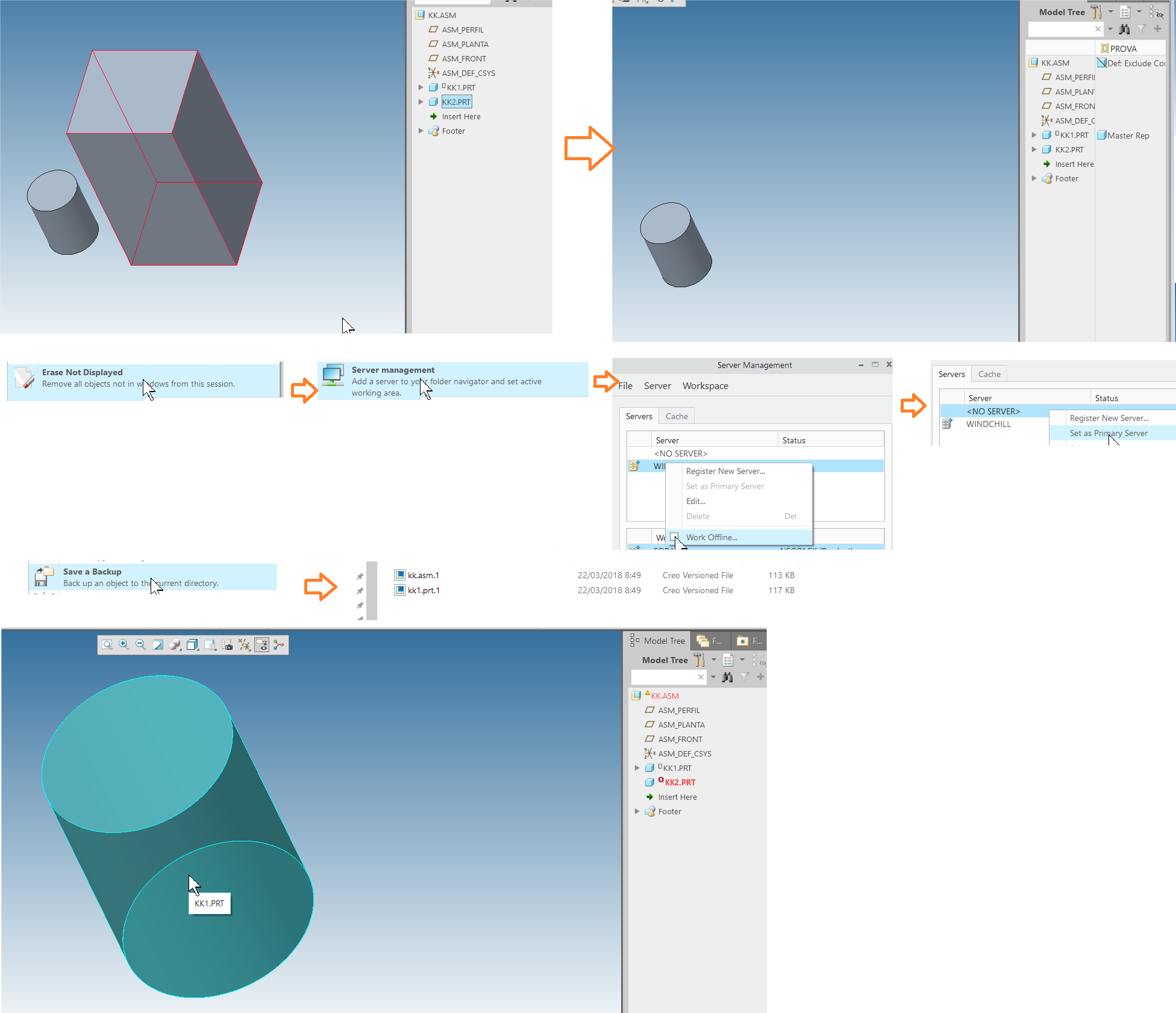 Solved: Save stand alone assy from Simplified Rep? - PTC Community
