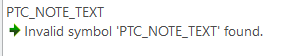 Solved: Creating relation for Note parameter to note - PTC Community