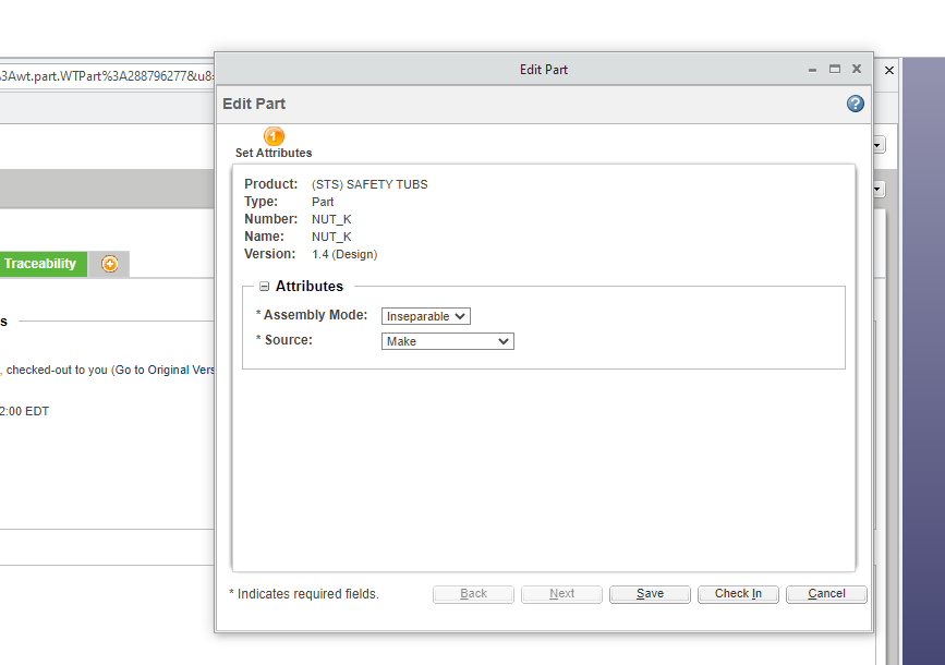 Solved: I am new to using WT parts - PTC Community