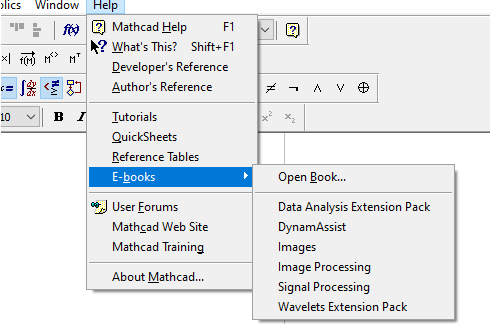 Solved: MathCAD 15 - E-books installation directory - PTC Community