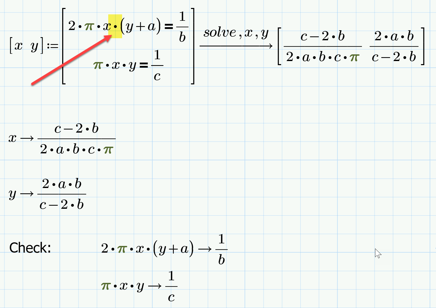 Solved Solve For Variables But Get An Error Ptc Community
