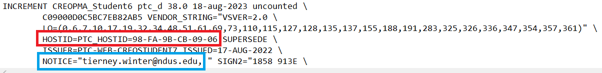 Solved: License request failed for feature Creo 7.0 - PTC Community