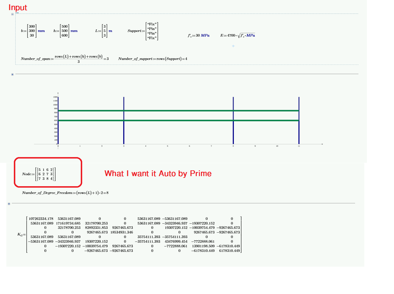 Solved Preparation Element Of Matrix In Mathcad Prime PTC Community