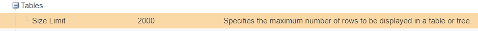 Solved: [Reports] Select top 50 Rows - PTC Community