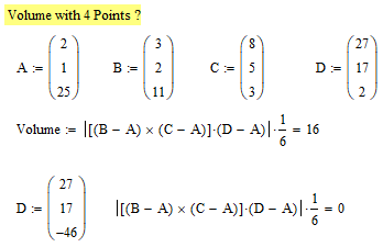 Solved: Volume with 4 points ? - PTC Community