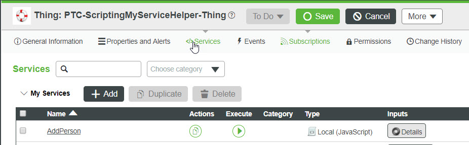 Solved: Rest API service with Datashape input - PTC Community