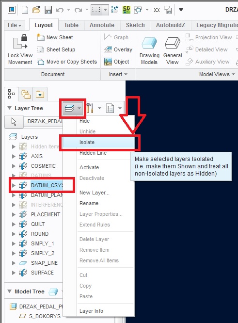 Layer Control in drawing - PTC Community
