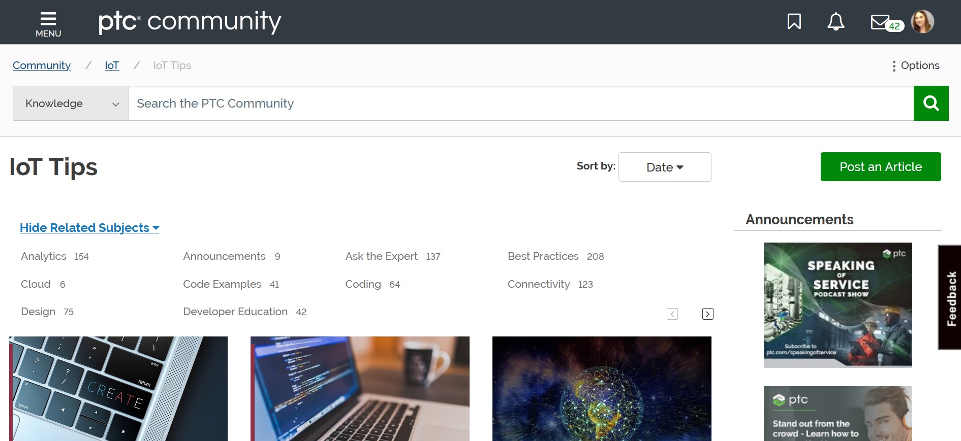 New Layout for PTC Community Tips Boards - PTC Community