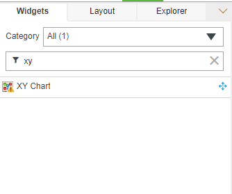 Solved: XY chart widget is not present in thingworx 9. How... - PTC Community