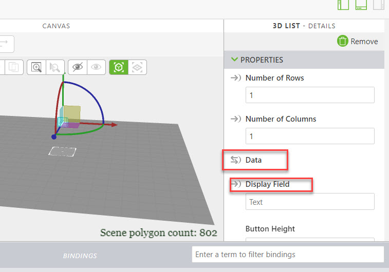 Solved 3d List Widget Reload Ptc Community