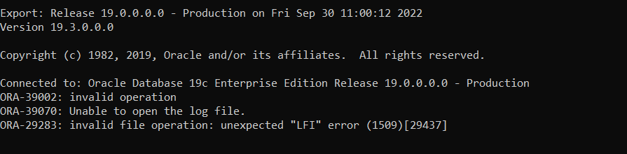 Issue While Taking Backup Of Windchill Db Ptc Community
