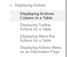 How to add new actions dropdown in toolbar? - PTC Community