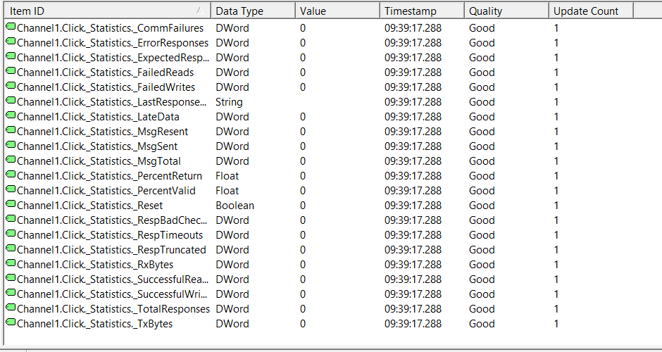 Solved: Values in quick client not updating - PTC Community