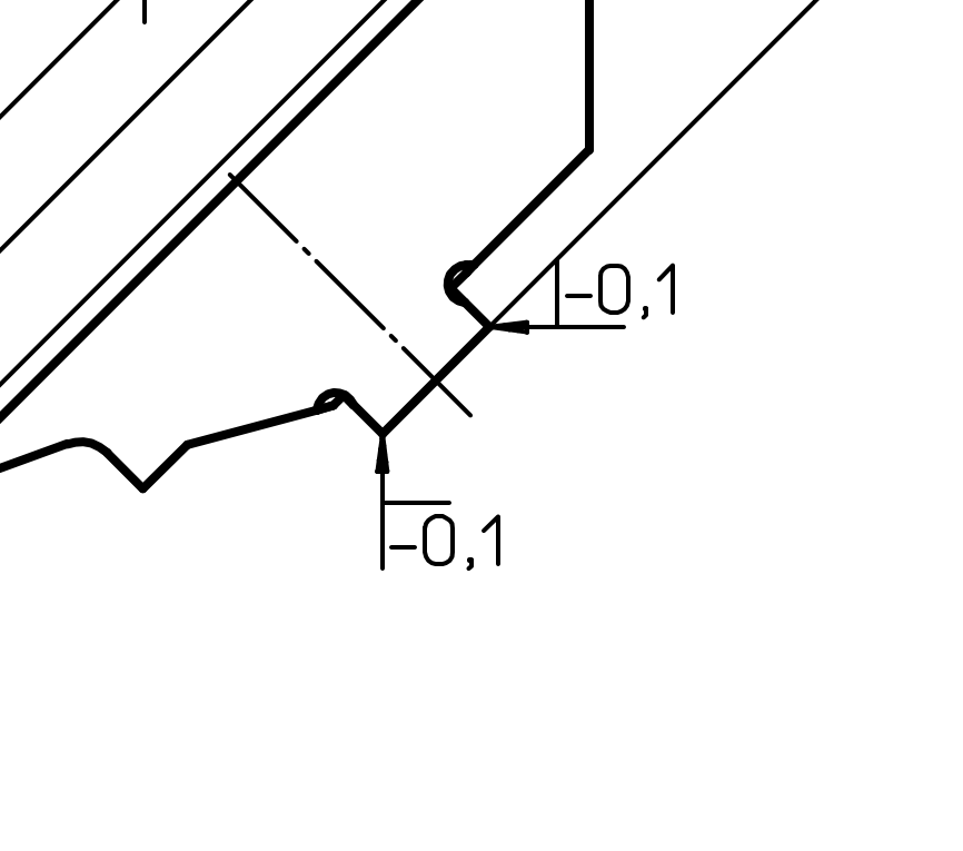 Solved: Burr & Break Edge Tolerance annotation in drawing - PTC Community