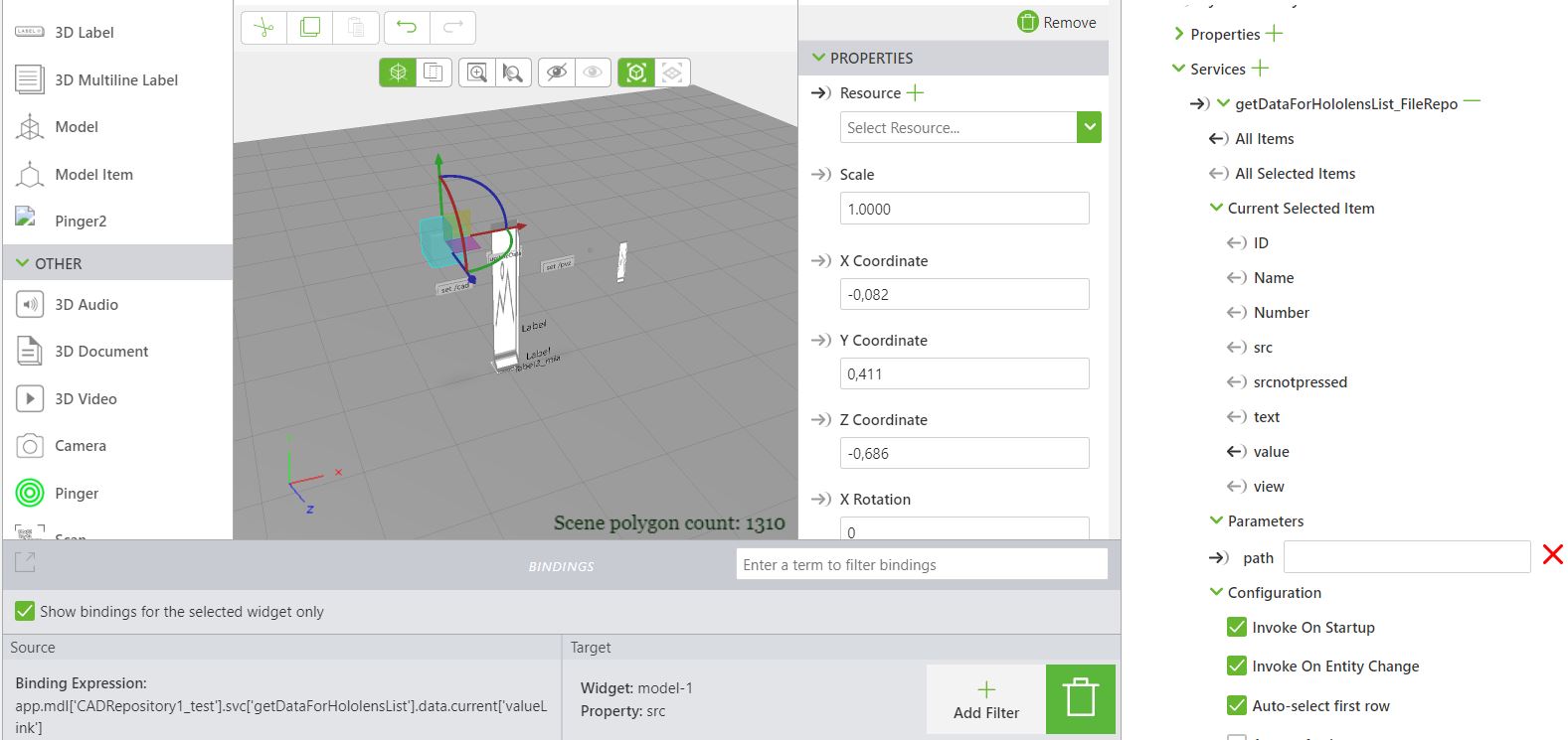 Solved: 3D-List widget reload - PTC Community