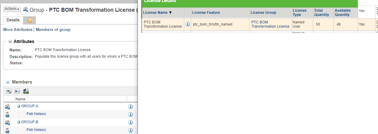 Solved: License allocation for users in multiple groups - PTC Community