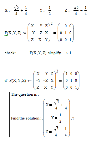 Solved: Solve, Matrix [3x3] ? - PTC Community