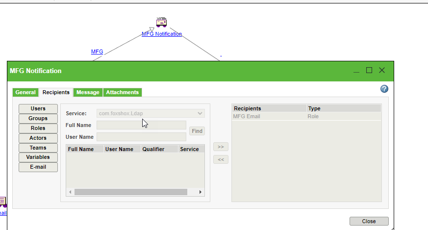 Solved: Emails not going to User chosen for a Role inside ... - PTC Community