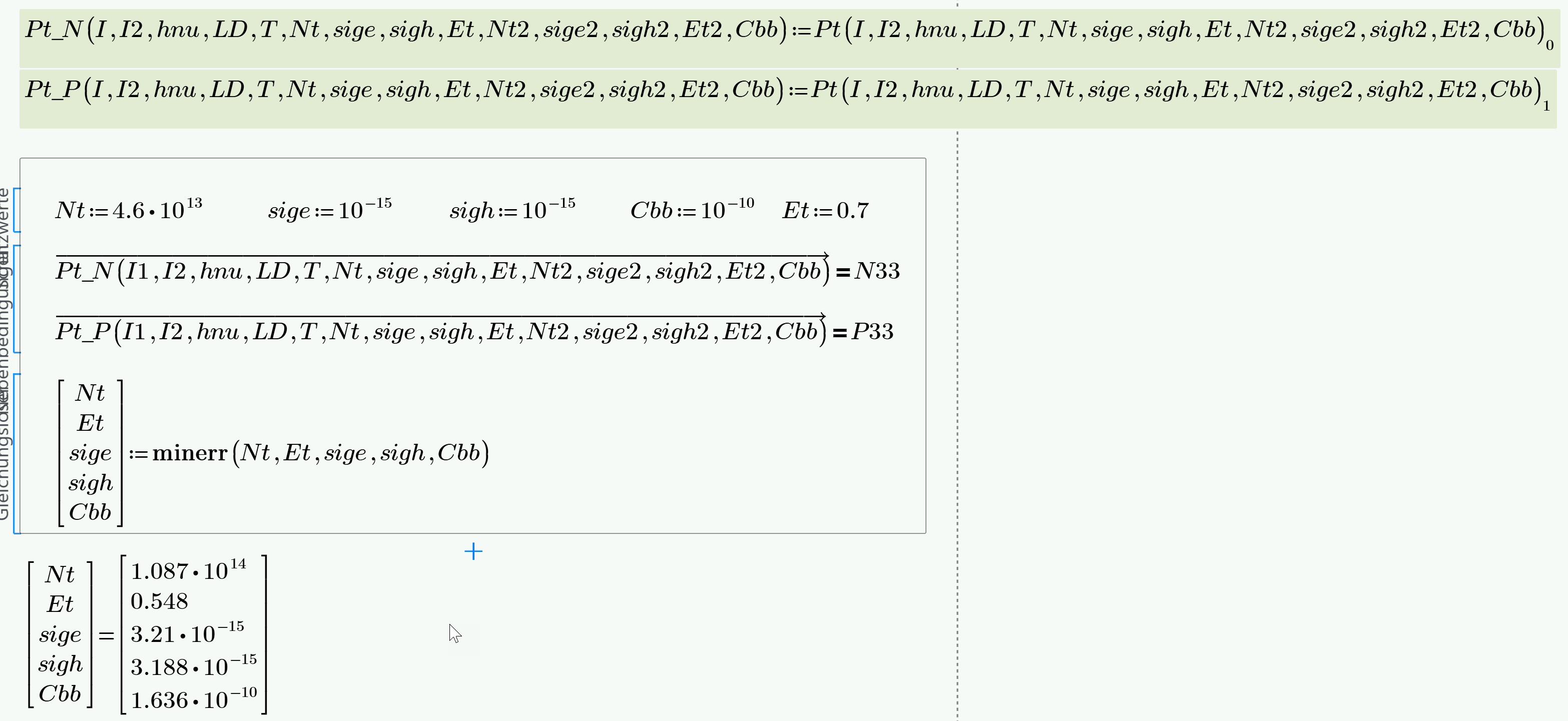 Solved: Minerr data fitting problem - PTC Community