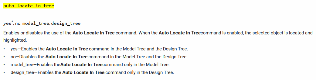 Solved Automatic Part Selection In Model Tree Creo 8 Ptc Community