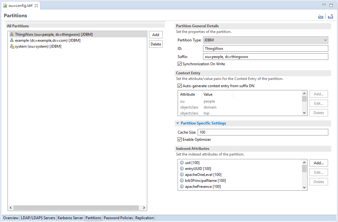 Enabling LDAP Authentication in ThingWorx - PTC Community