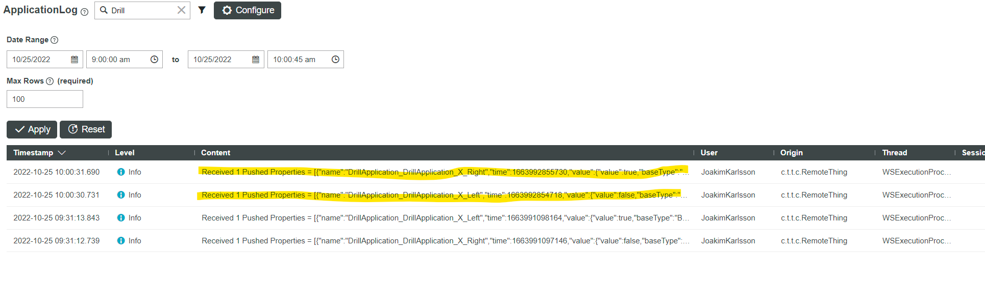 Solved: Thingworx properties bound to Kepware tags are not... - PTC Community