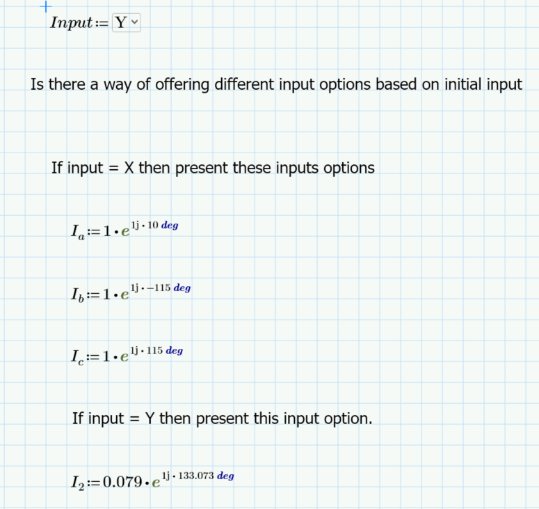 Solved: Choice of Inputs - PTC Community
